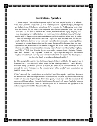 Speeches | DOCX