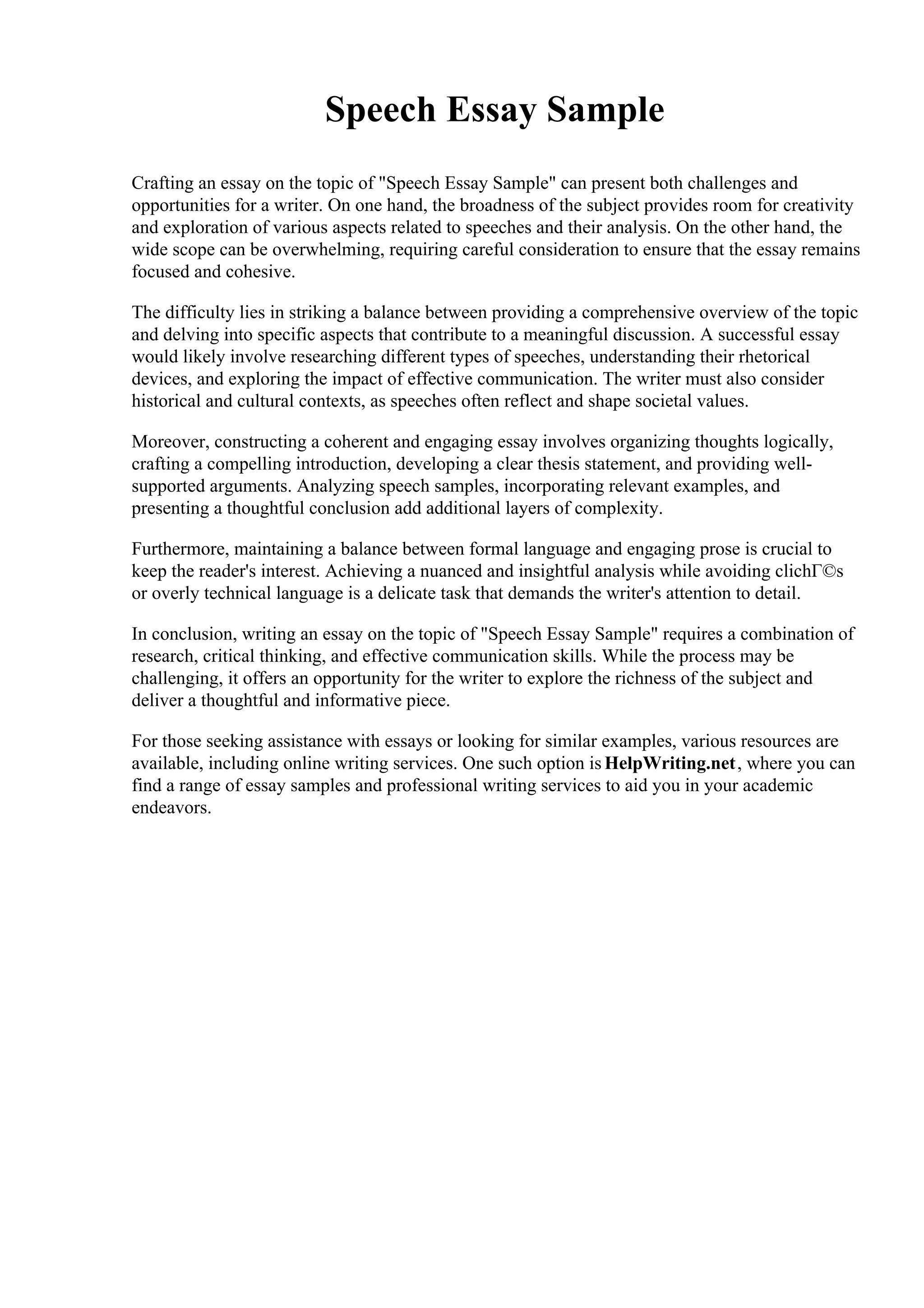 Speech Essay Sample.pdf