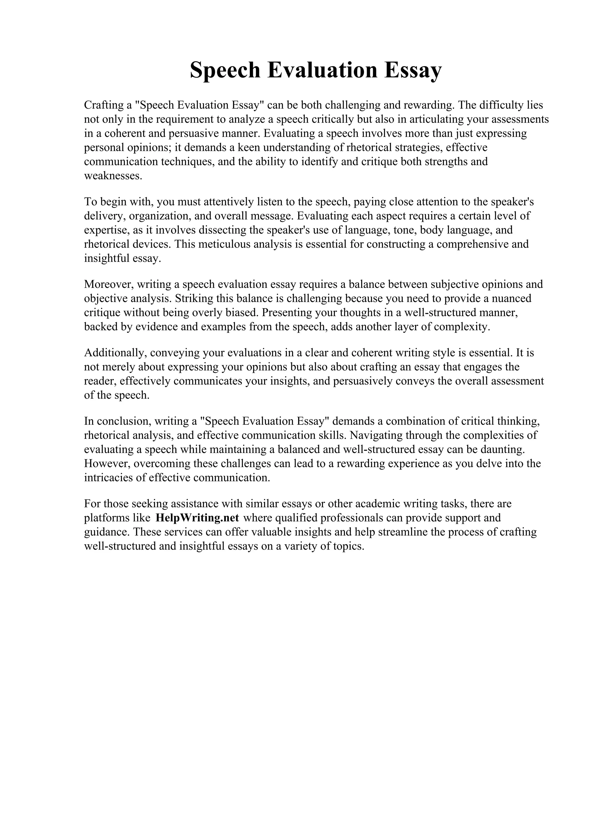 Speech Evaluation Essay.pdf