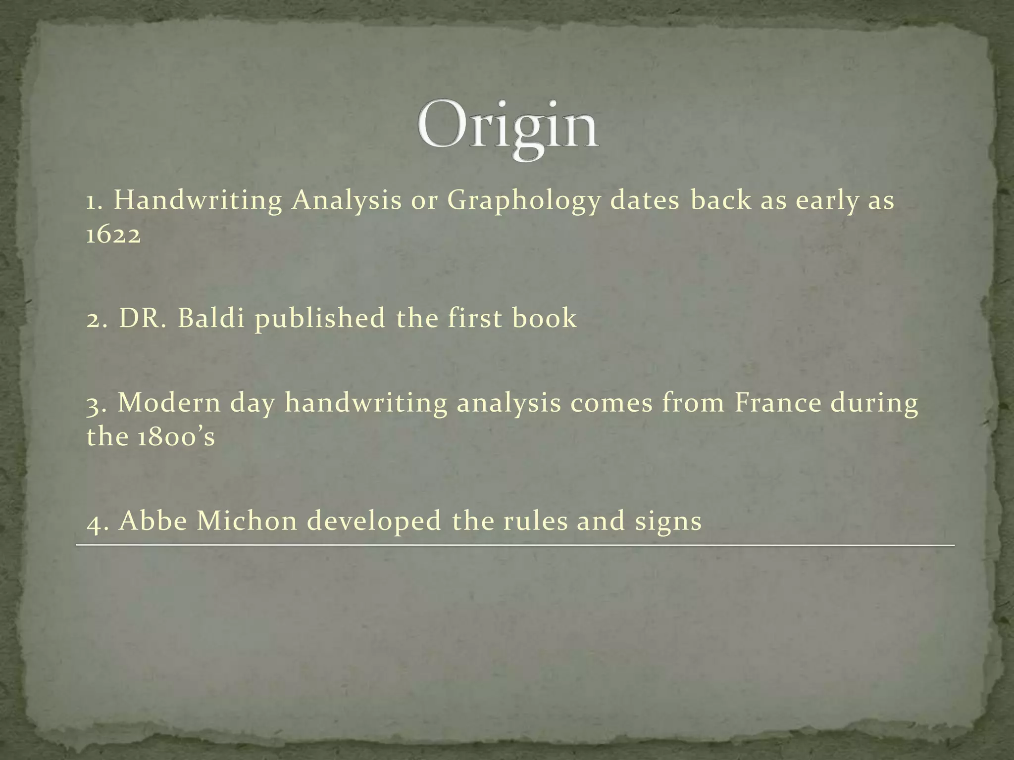 Speech handwriting | PPT