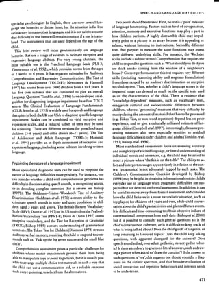 Speech and language difficulties (2002) | PDF | Ear, Nose and Throat ...
