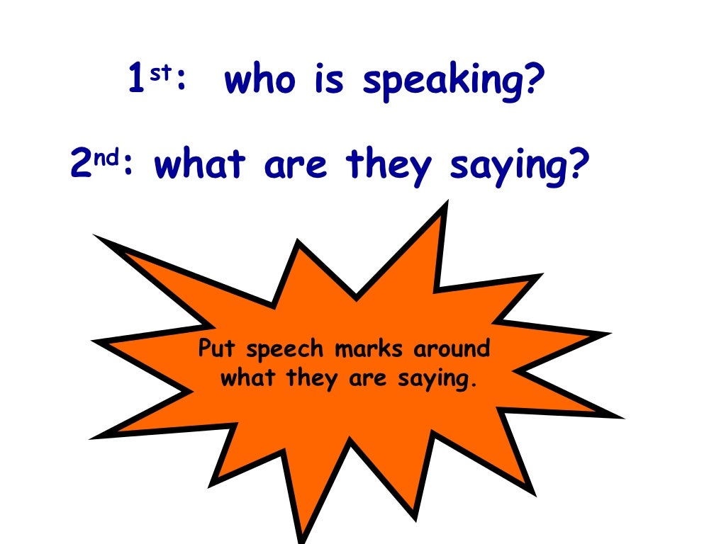 using-speech-marks