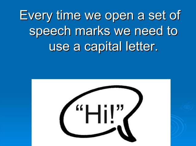Speech marks | PPT