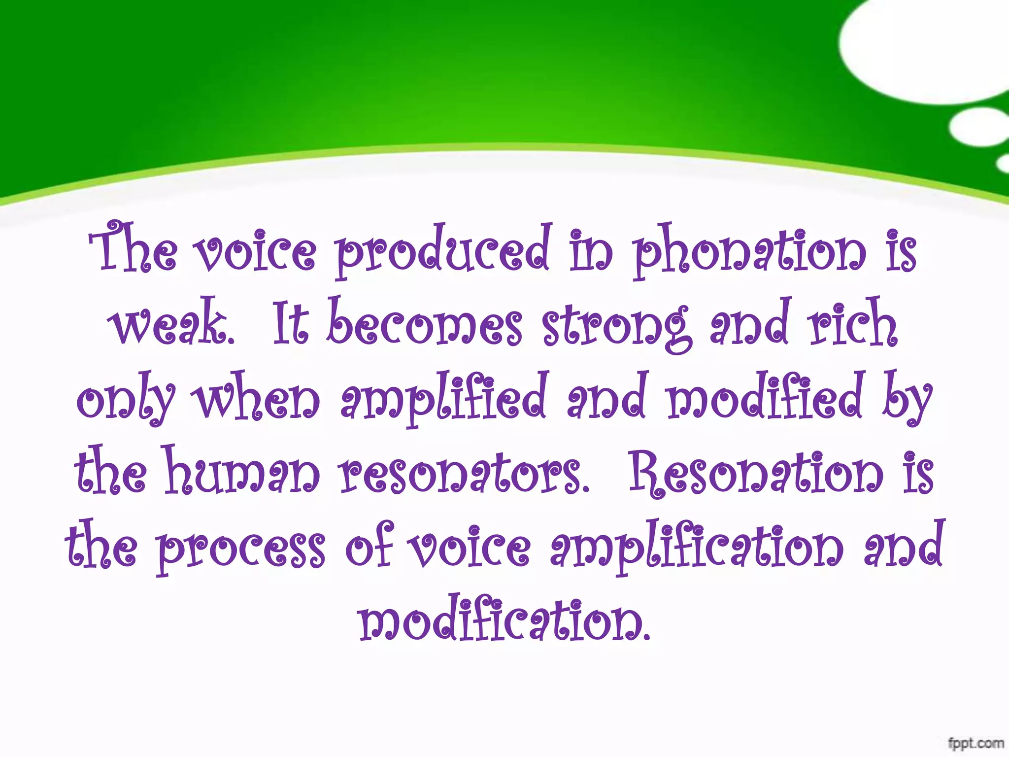 Speech mechanism | PPTX