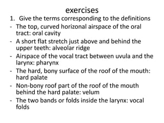 Speech organ1 | PPTX