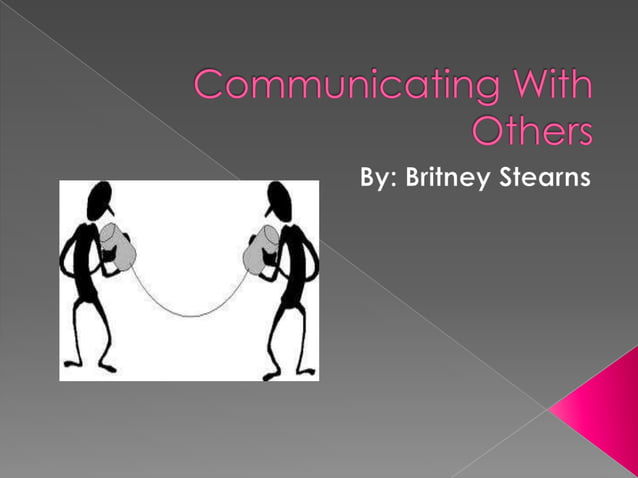 Communicating with Others | PPTX