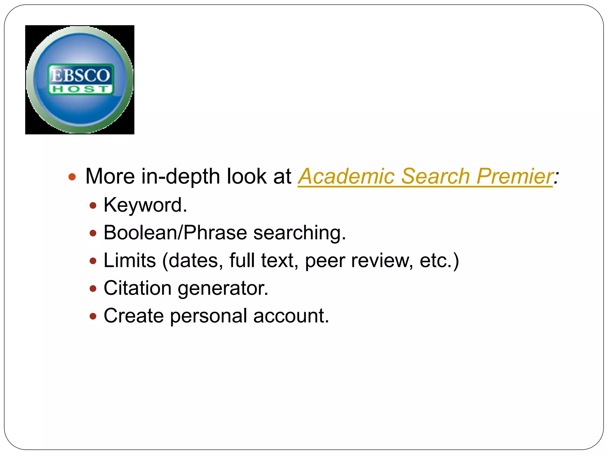 Finding Information at the Ohlone College Library | PPT