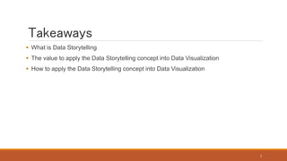 Leveraging Data Storytelling in visualization | PPTX