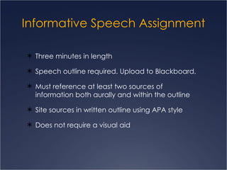 Speech prep 1 online | PPT