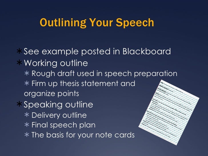 Speech prep 1 online
