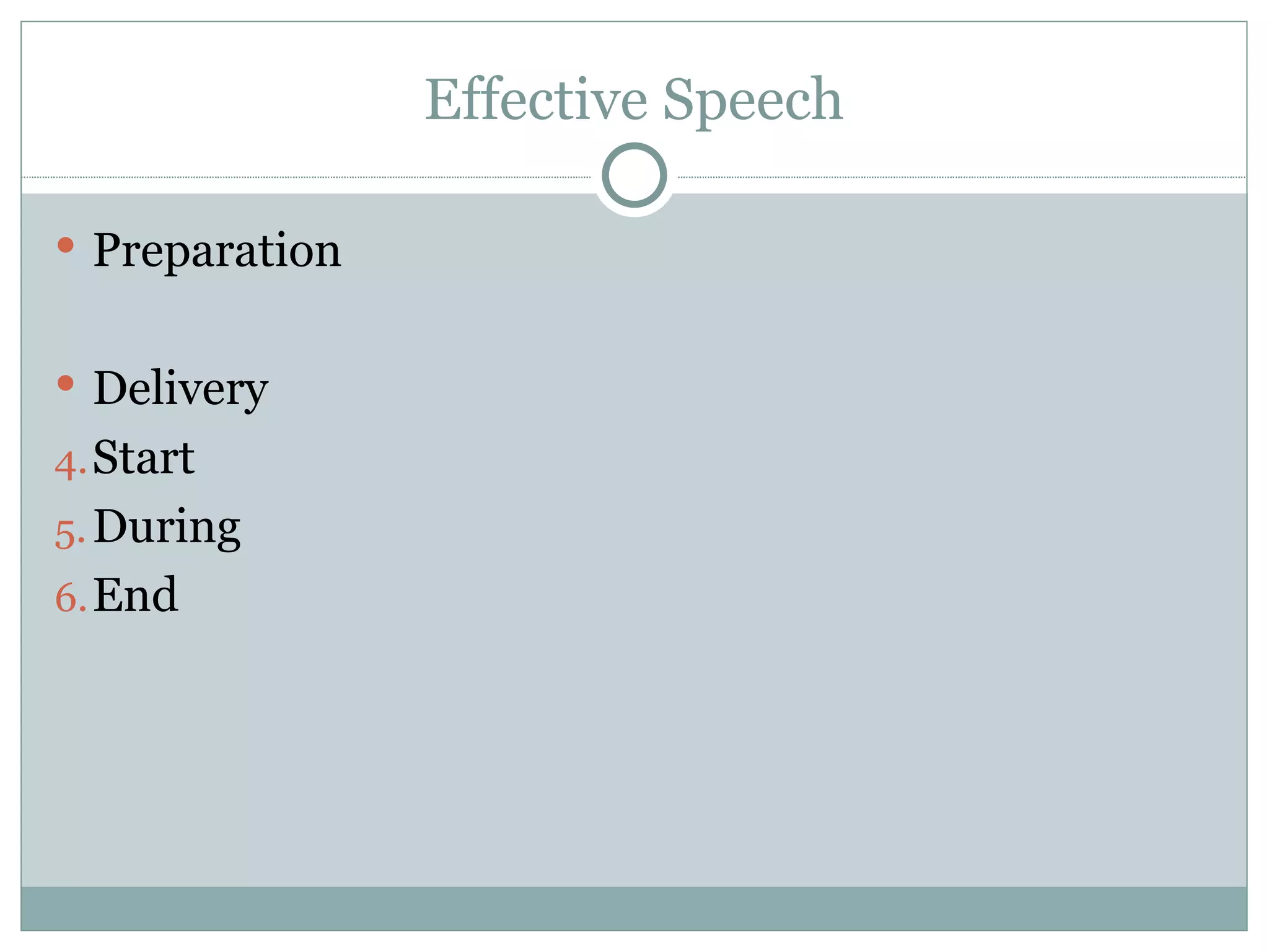 Speech & Presentations | PPT