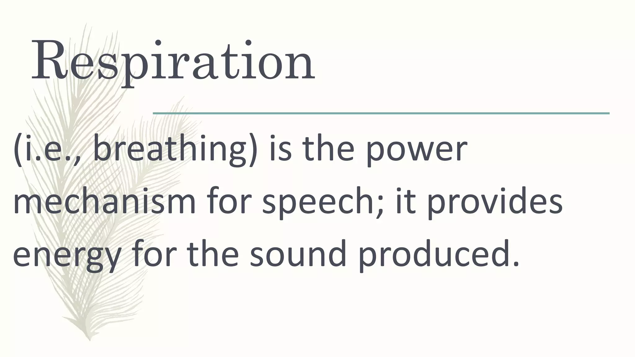 Speech process | PPTX