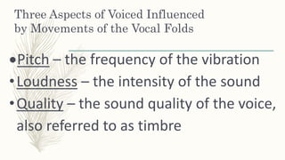 Speech process | PPTX | Lung and Respiratory Health | Diseases and ...