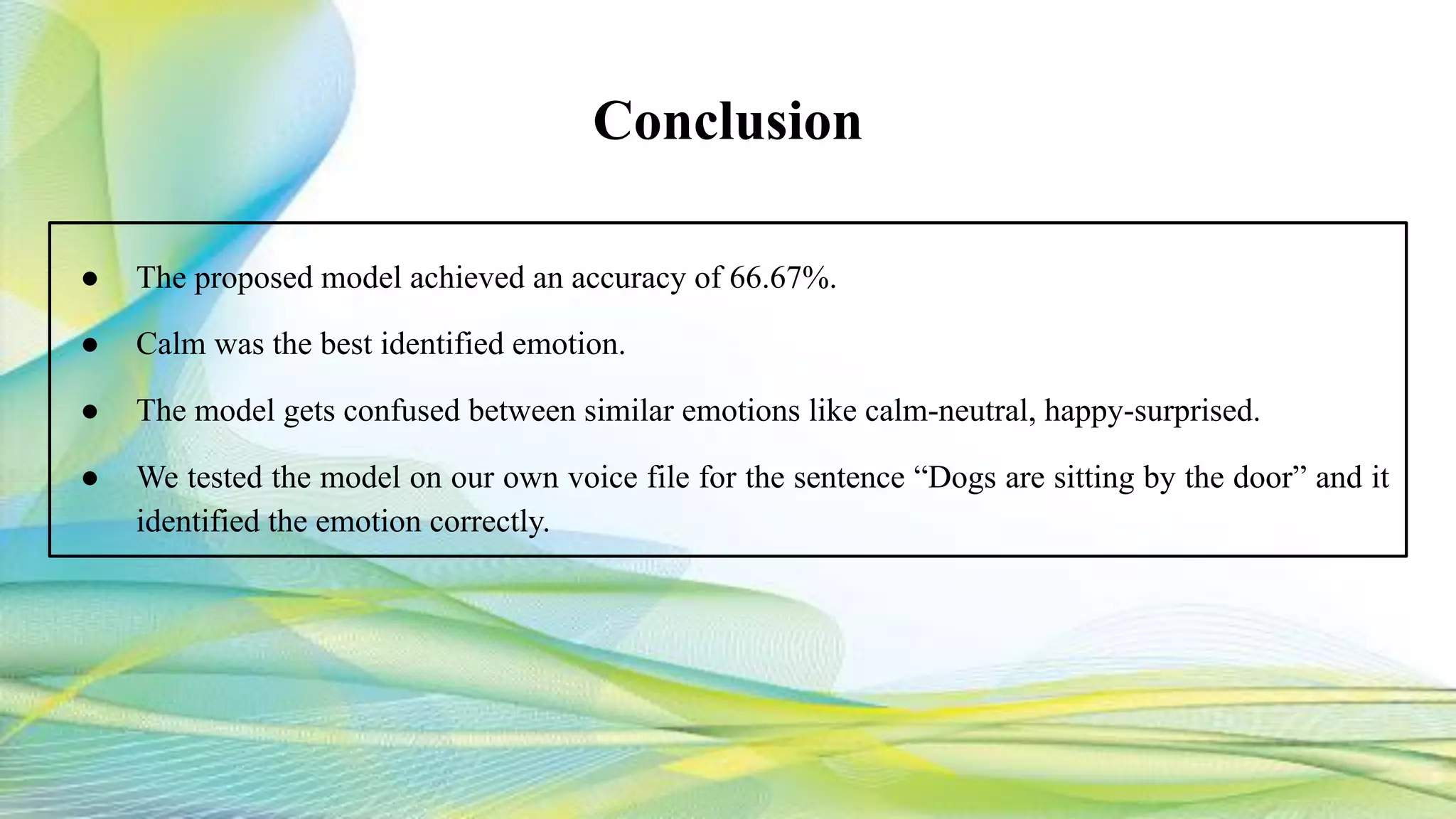 Speech emotion recognition | PDF