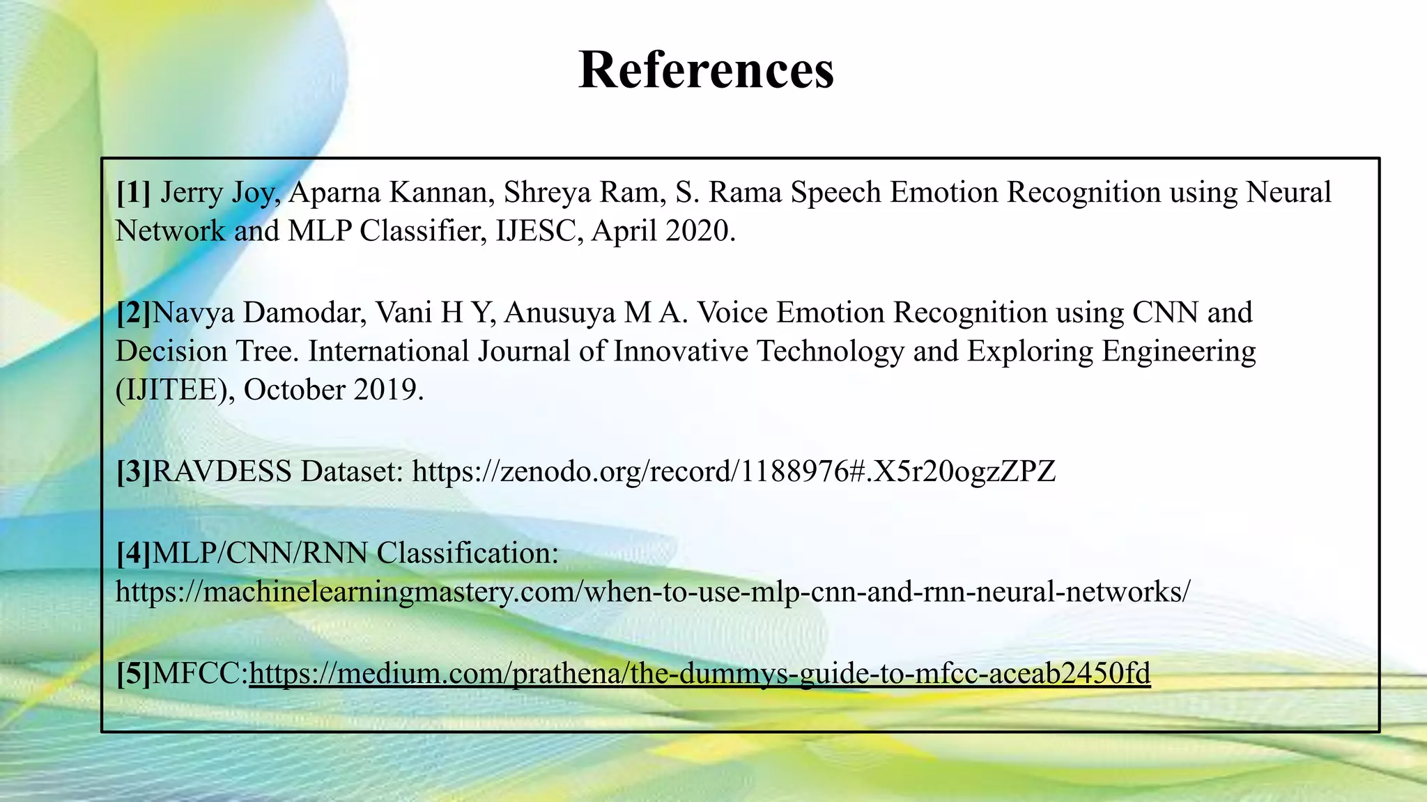 Speech emotion recognition | PDF