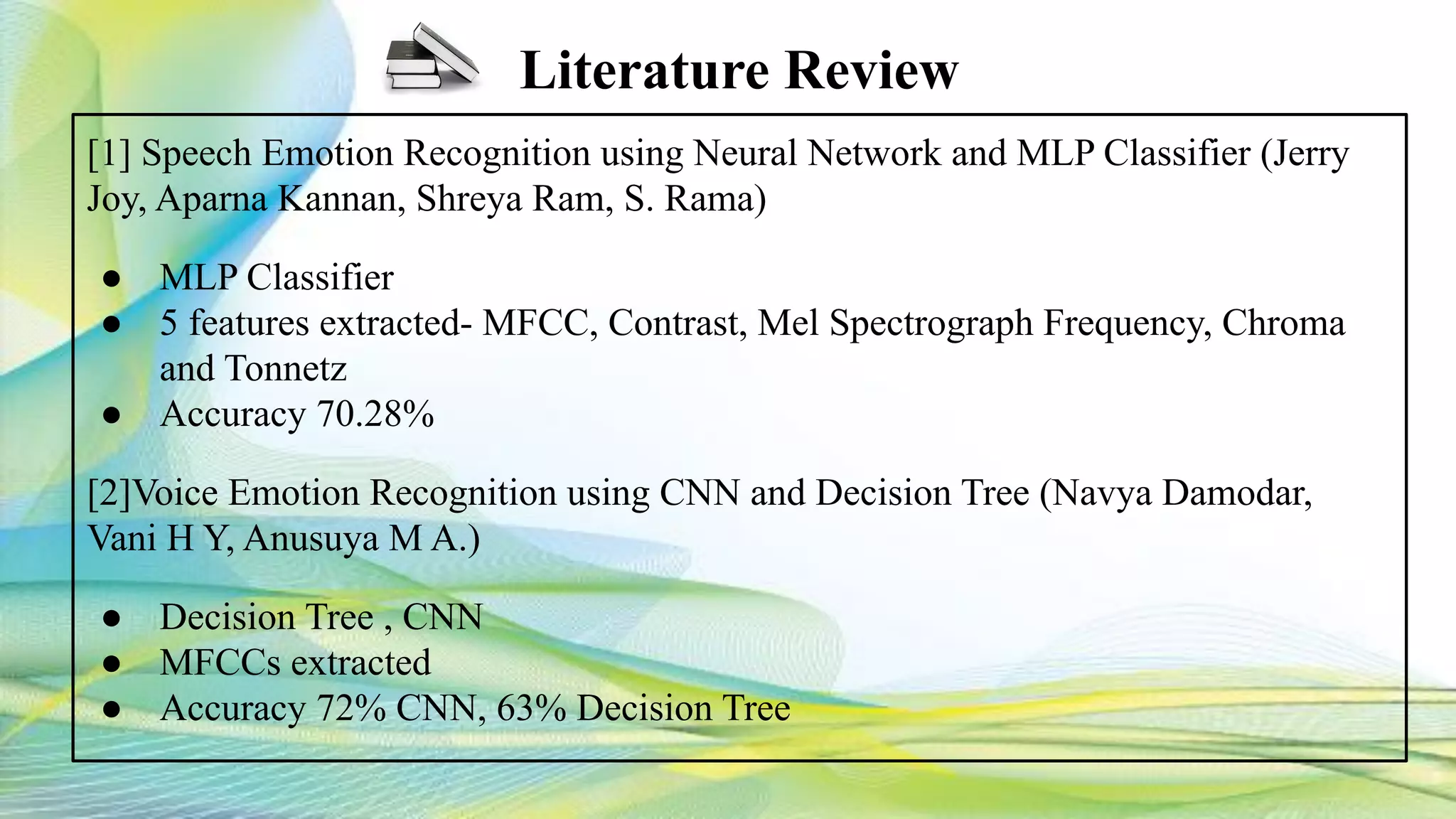 Speech emotion recognition | PPT