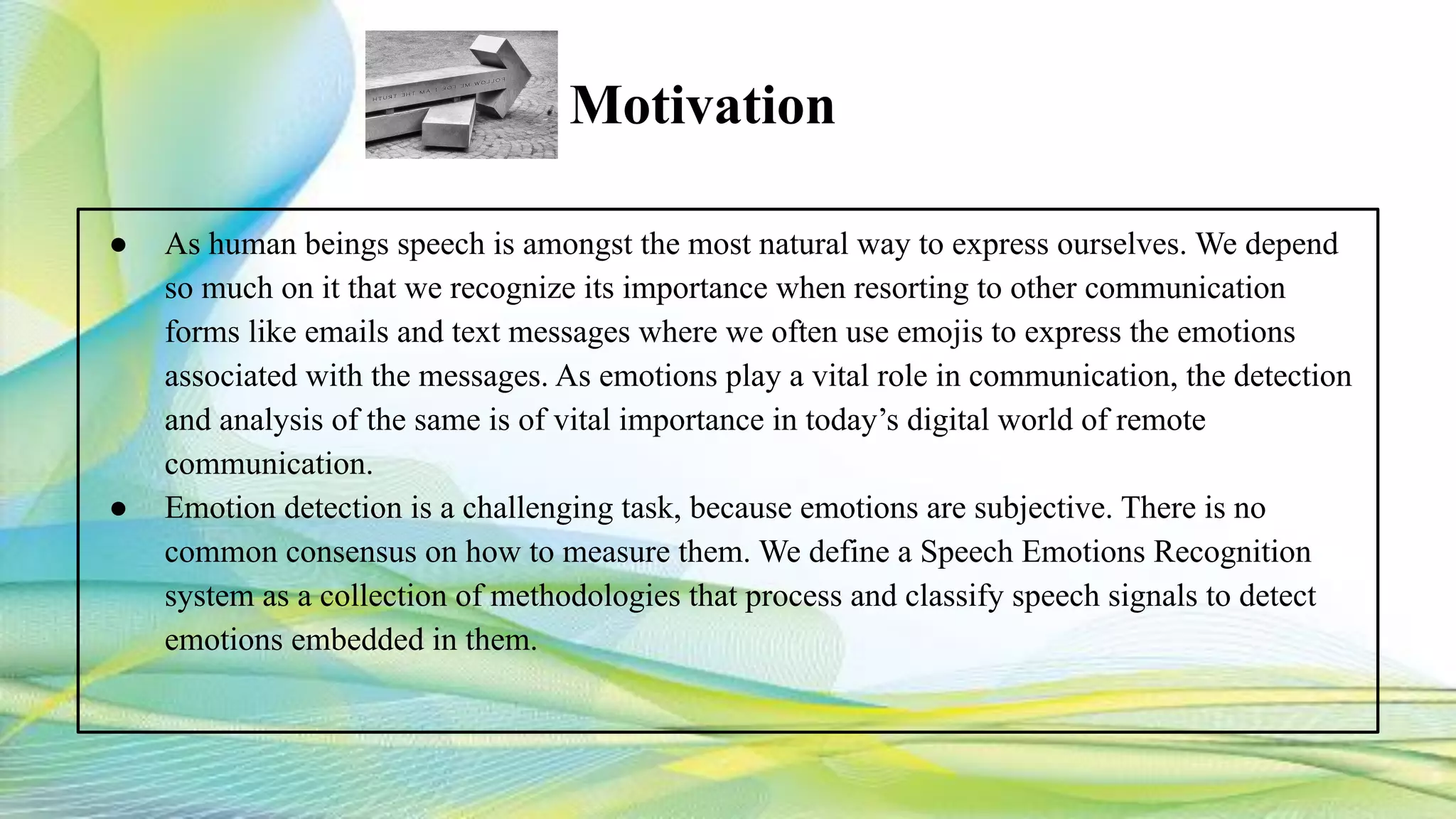 Speech emotion recognition | PDF