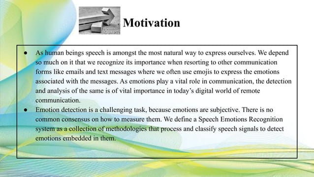 Speech emotion recognition | PDF