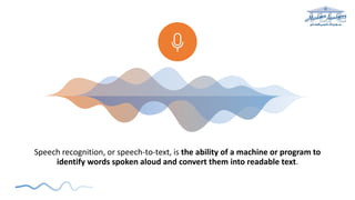 Speech Processing with deep learning | PPTX