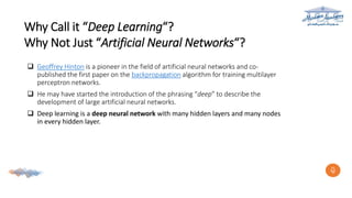 Speech Processing with deep learning | PPTX