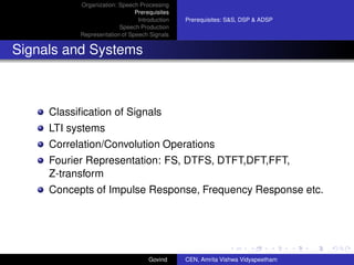 Speech processinglecworkshop | PDF