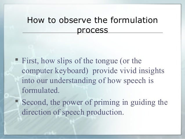 speech-production