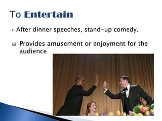 Speech purposes | PPTX