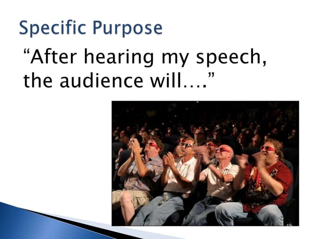 Speech purposes | PPTX