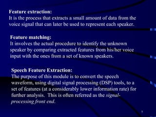 Speech Recognition System By Matlab | PPT