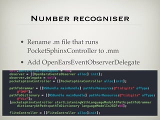 Speech recognition | KEY
