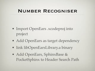 Speech recognition | KEY