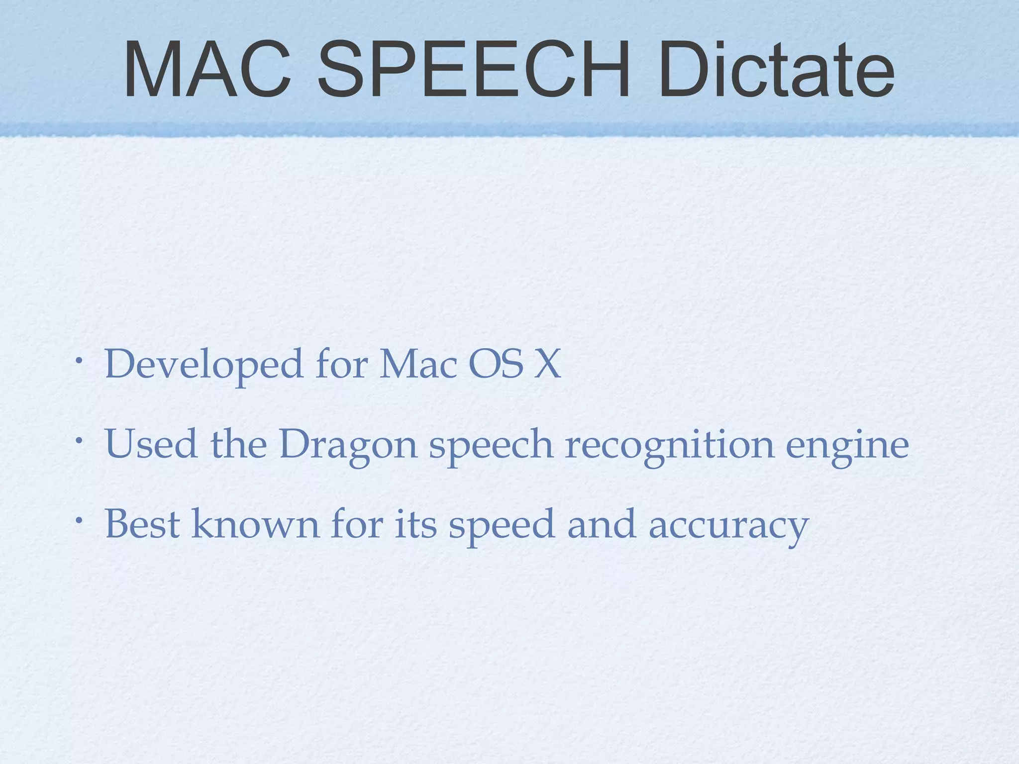 Speech recognition | PPT