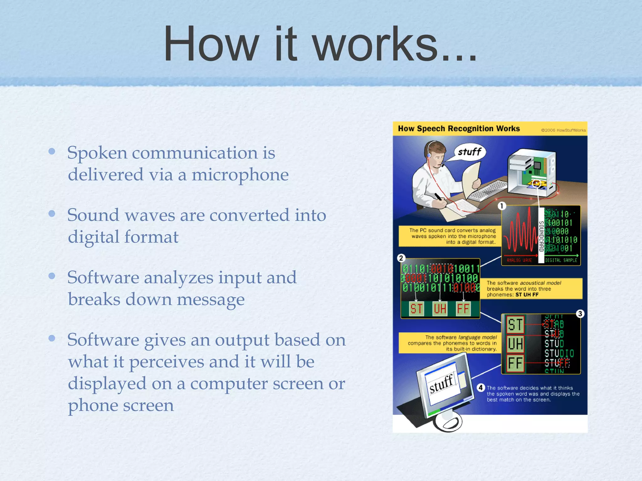 Speech recognition | PPT
