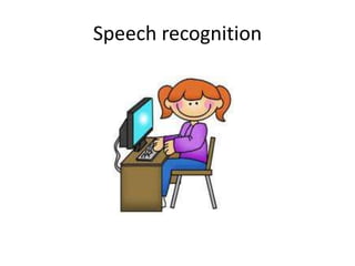 Speech recognition | PPT