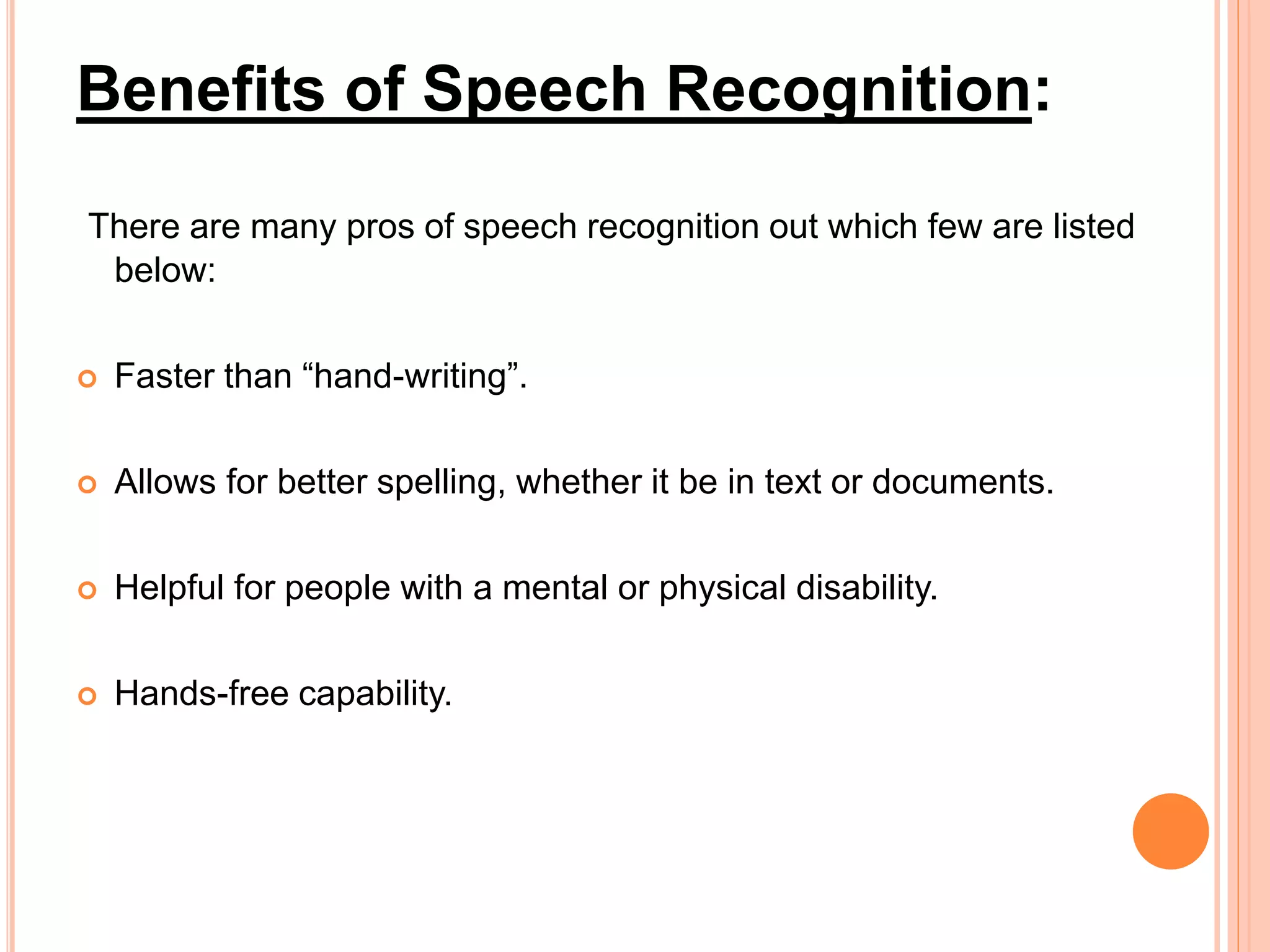 Speech Recognition Using Neural Network Ppt