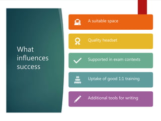 Speech recognition: What's new and factors influencing success | PPT