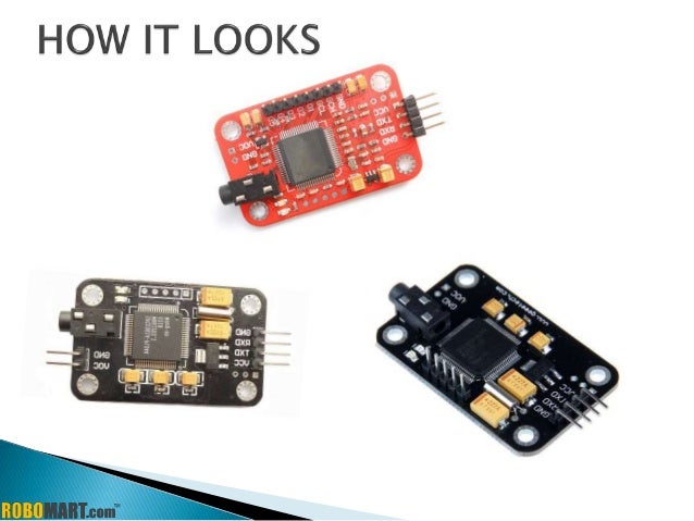 Speech Recognition Module By Robomart
