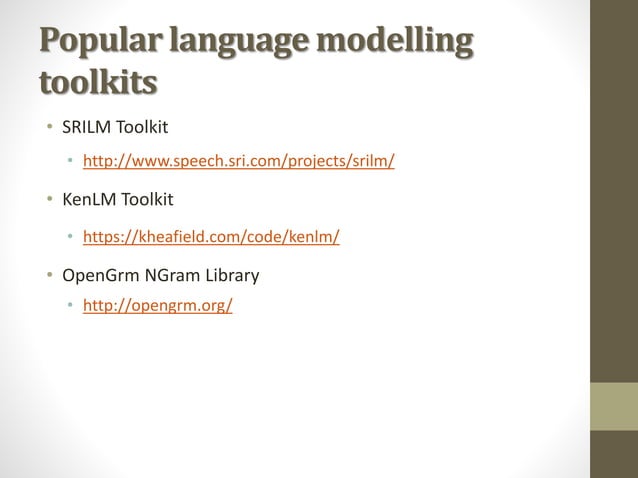 Speech recognition system | PPT