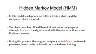 Speech Recognition Technology | PPTX
