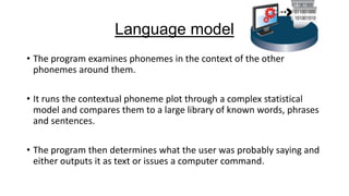 Speech Recognition Technology | PPTX