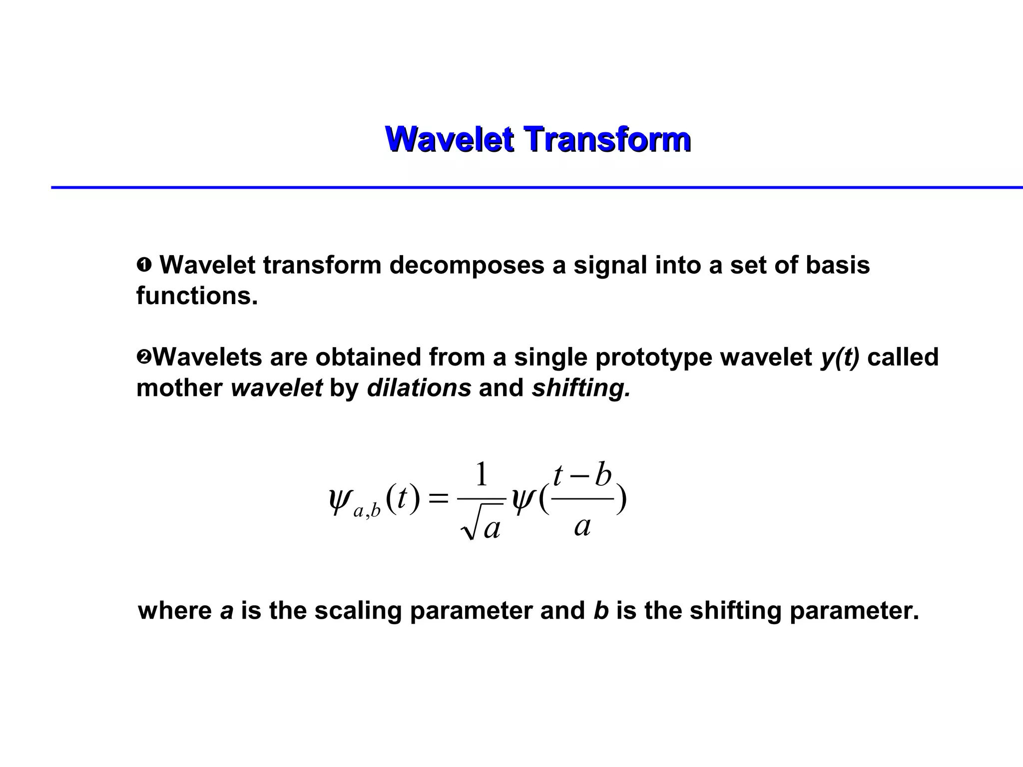 Speech Recognition Using Dwt Ppt
