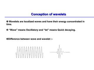Speech recognition using dwt | PPT