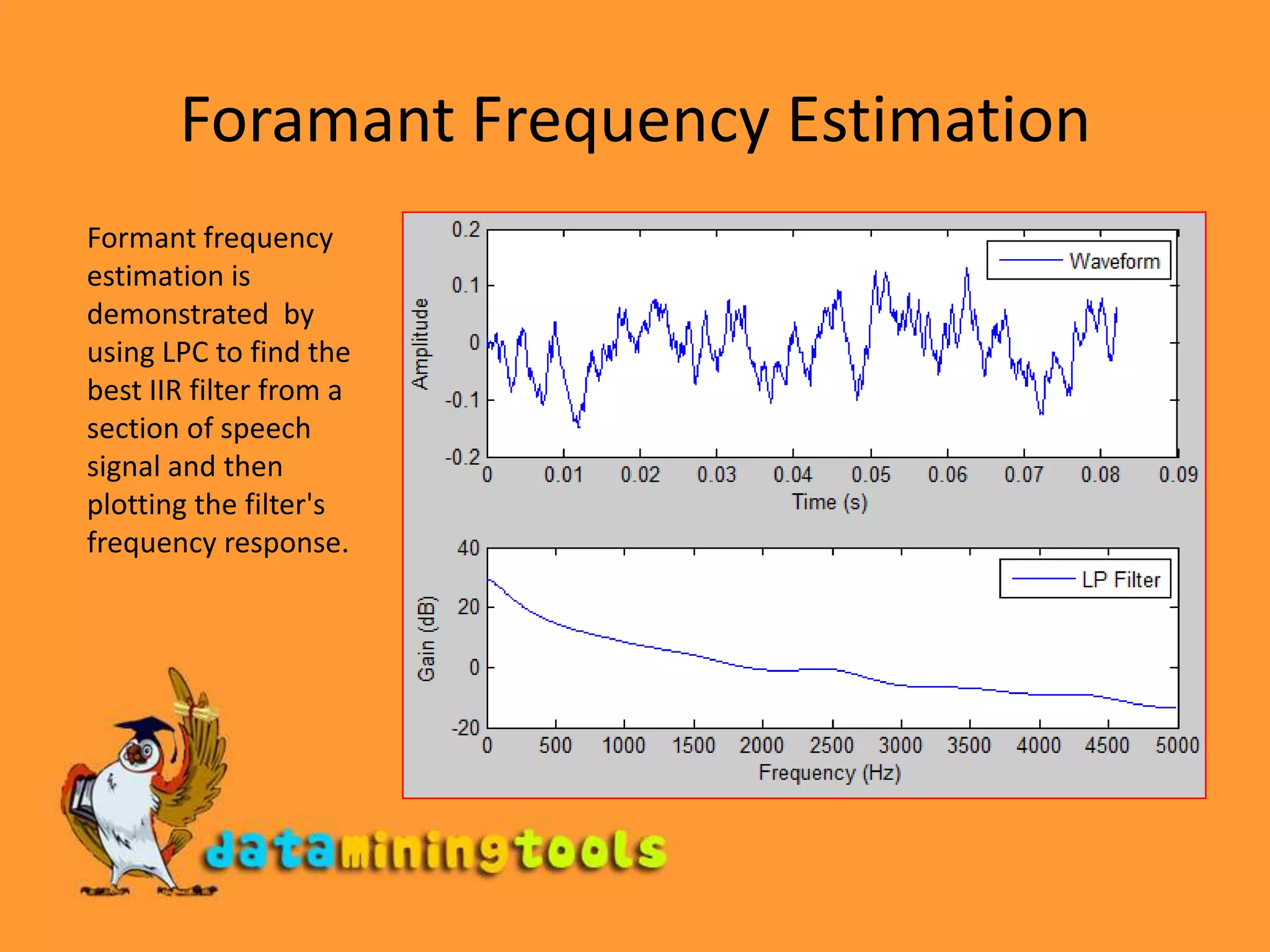 Matlab: Speech Signal Analysis | PPTX