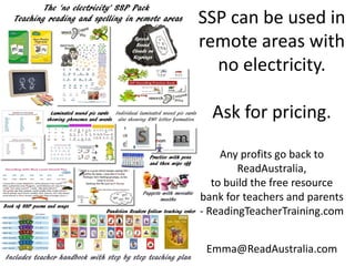 Speech Sound Pics (SSP) 4 or 6 Hour Teacher/ TA/ Learning Support / PD ...