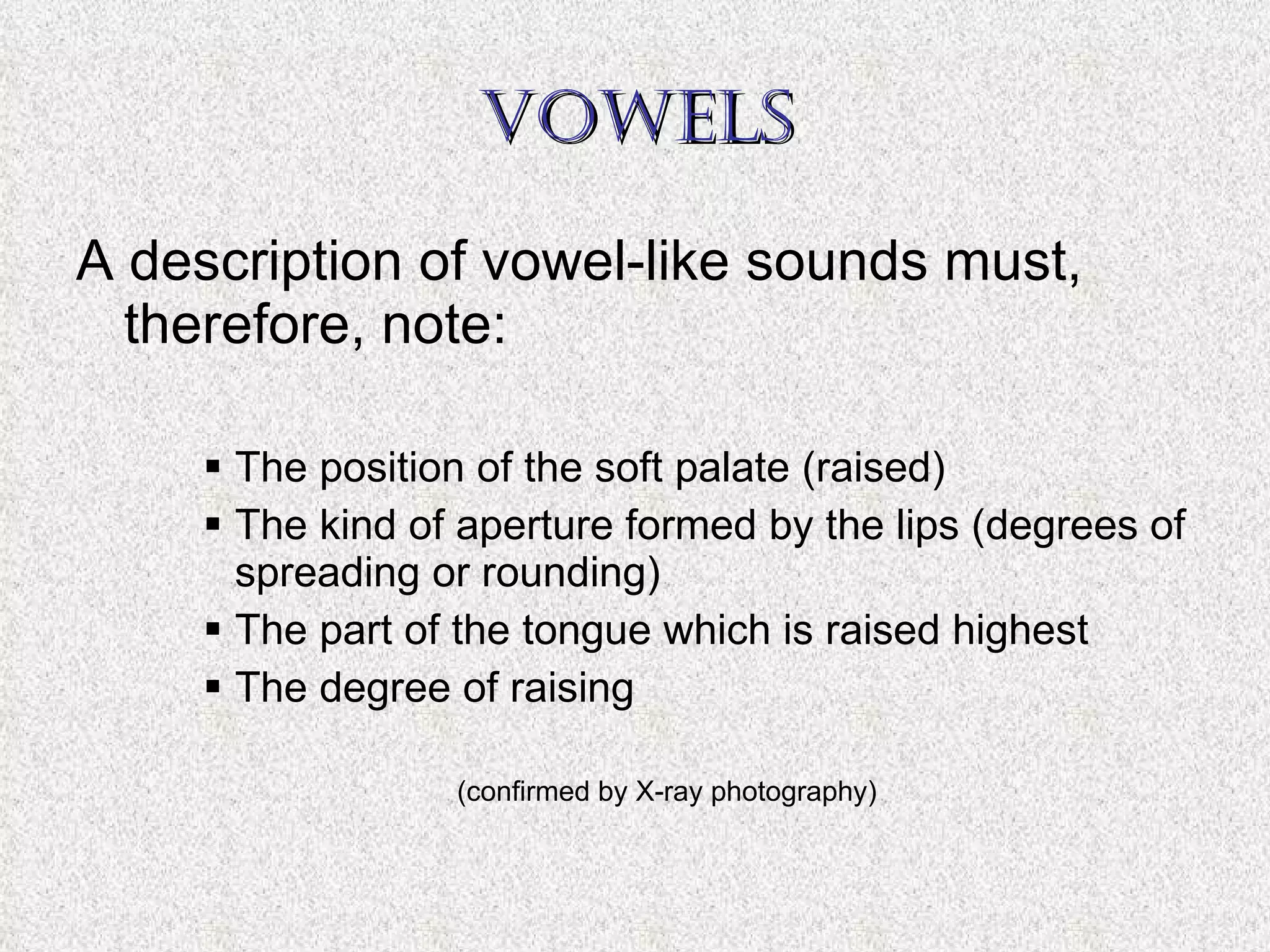 Speech sounds | PPT