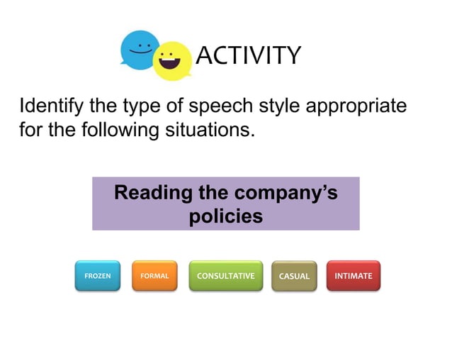 Speech style.pptx | Style & Fashion