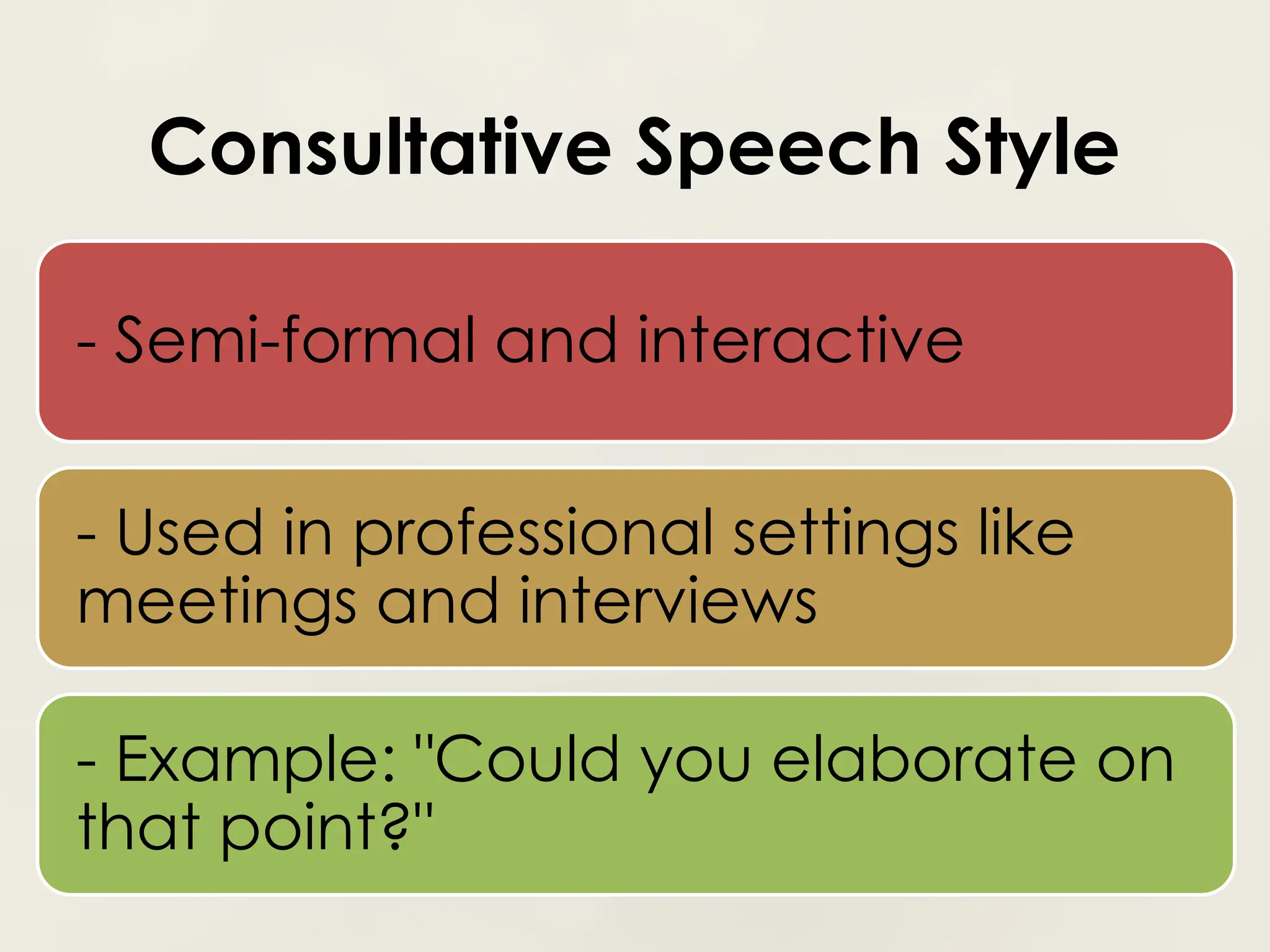 SPEECH STYLE GRADE 11 ORAL COMMUNICATION.pptx