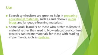 Speech Synthesis.pptx
