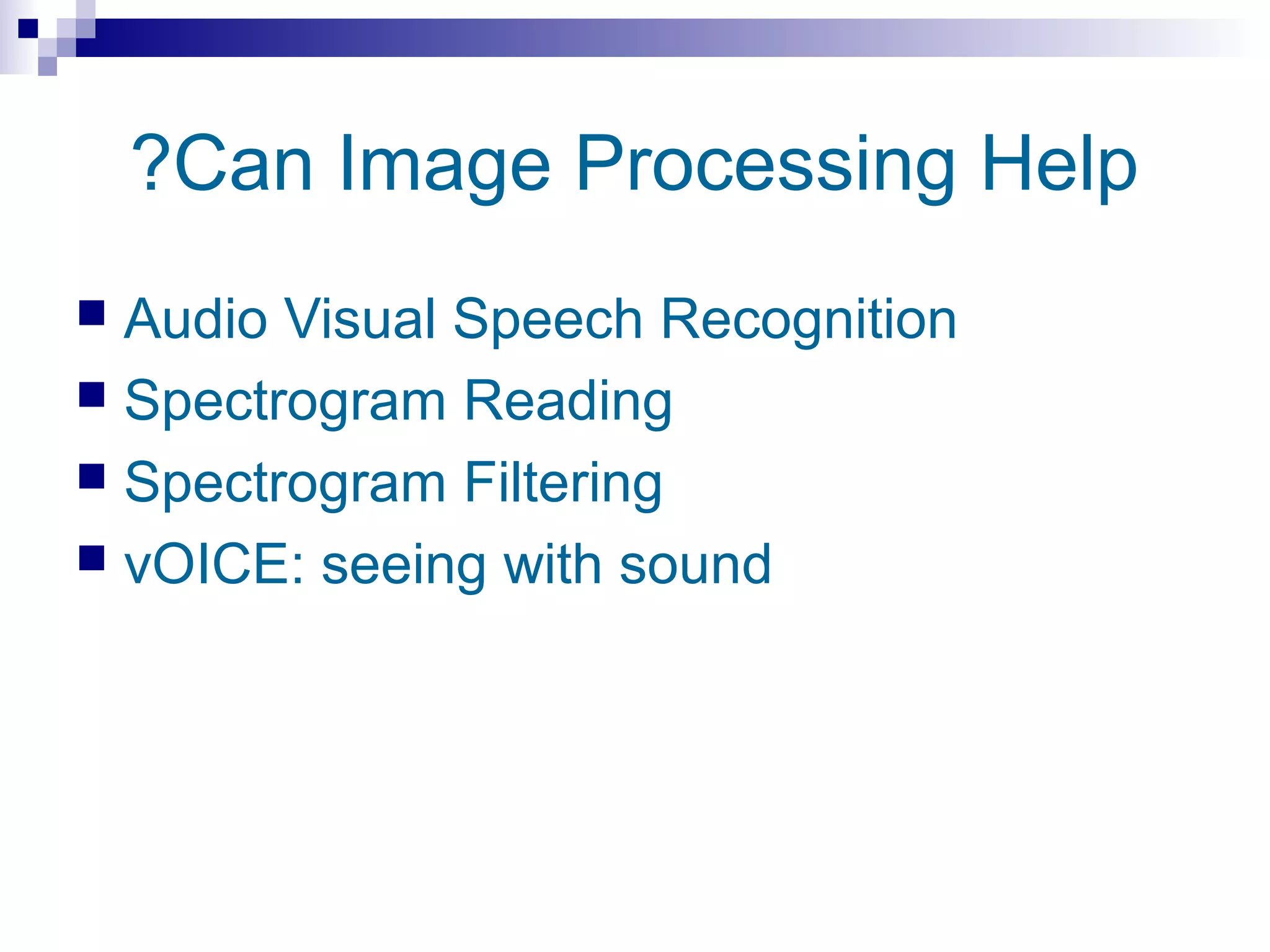 Speech Technology Overview | PPT | Digital Audio | Computer Software and Applications