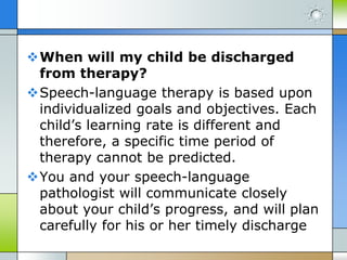 Speech therapy baton rouge | PPT